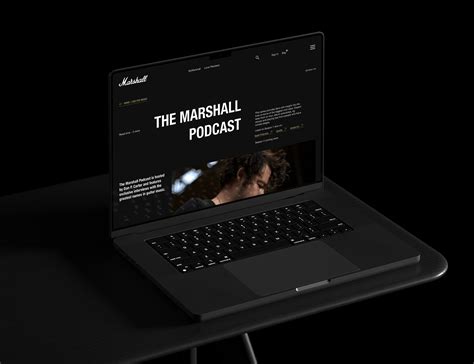 Marshall Web Redesign 2022 On Behance