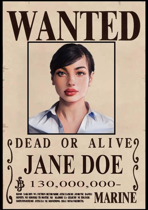 Create Custom One Piece Bounty Posters For Your Favorite Characters By