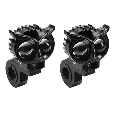 Aumotop 2Pcs Motorcycle Driving Lights LED Headlights Fog Lights 30W