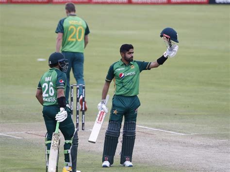 South Africa Vs Pakistan 1st ODI Babar Azam Century Helps Pakistan