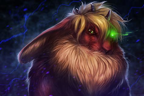 34633 Safe Artistleilryu Demon Fictional Species Lagomorph