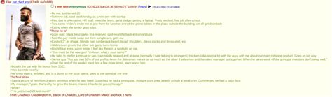 Anon Meets Chad R Greentext