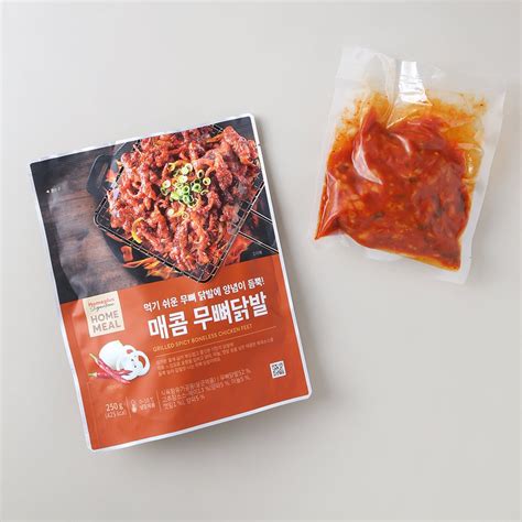 홈플러스시그니처 홈밀 매콤 무뼈 닭발 250g 배민스토어