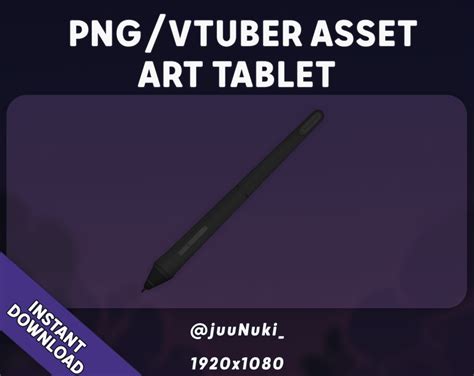 Drawing Tablet Asset Art Tablet Twitch Overlay Vtuber Pngtuber