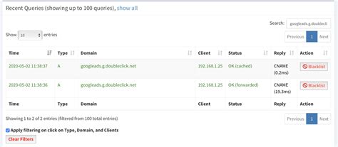 pi hole dns active but not blocking ads · issue 606 · pi hole docker