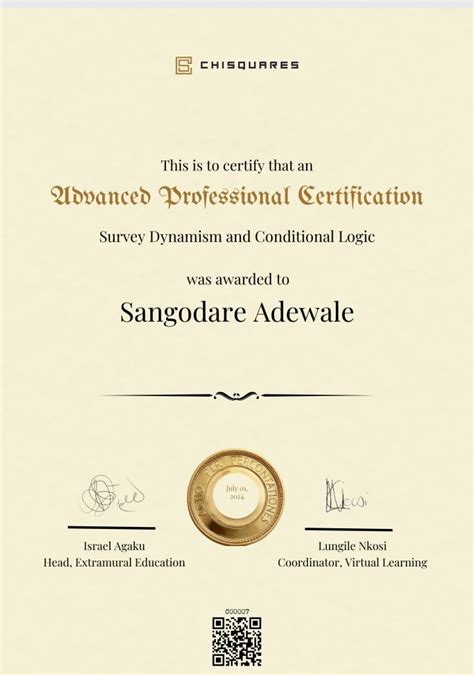 Sangodare Adewale On Linkedin Hi Everyone I Just Obtained An Advanced