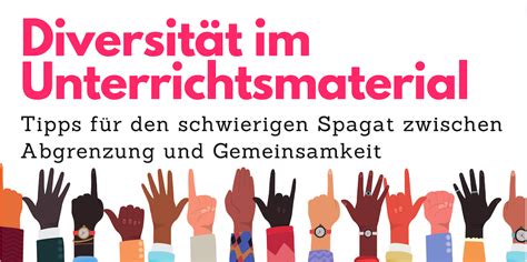Diversität im Unterrichtsmaterial