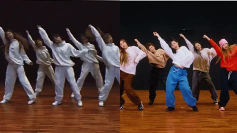 Dance Practice Newjeans 뉴진스 Ditto 1998 And 2022 Version Youtube
