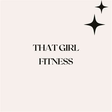 That Girl Fitness Inspiration Board