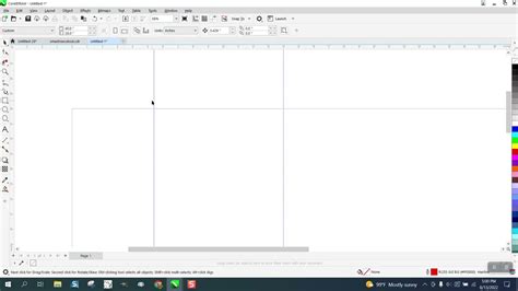 Corel Draw Tips Tricks Guideline Distances Apart YouTube