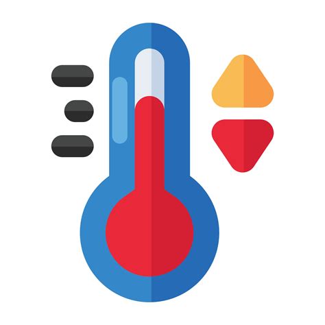 Modern Design Icon Of Temperature Fluctuation 36402210 Vector Art At