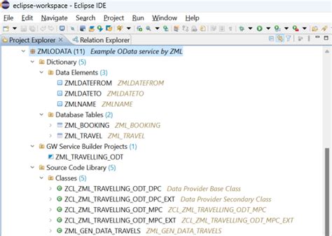 Creation Of Odata Service With Implementation Of C Sap Community