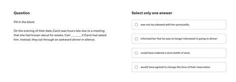 Question Fill In The Blank On The Evening Of Studyx
