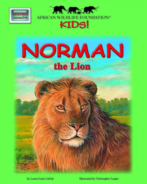 Norman The Lion Galvin Laura Gates Leeper Christopher J Amazon