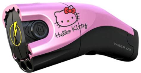 Hello Kitty Taser A Pink Taser With Hello Kitty On It Update Its