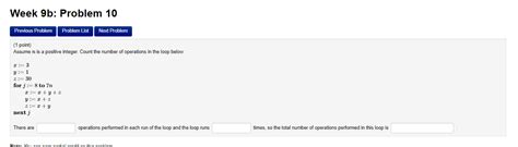 solved 1 point assume n is a positive integer count the