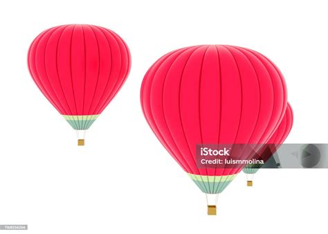Balon Udara Terisolasi Di Latar Belakang Putih Foto Stok Unduh Gambar