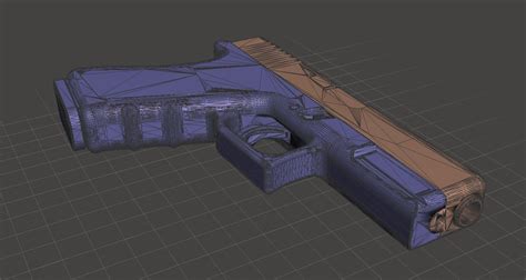 Glock Pistol 3d Model 3d Model 30 Obj Stl Free3d