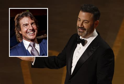 Oscars 3 Minute Riff On Tom Cruise Was Cut From Kimmels Monologue