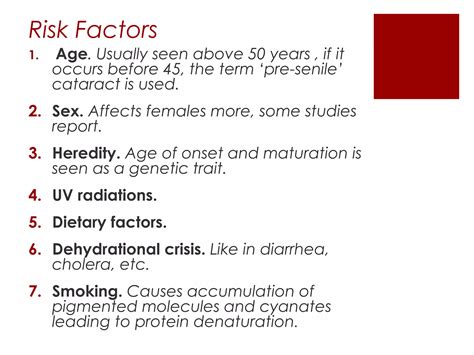 Senile Cataract Ppt