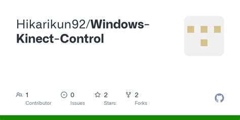 Github Hikarikun92 Windows Kinect Control