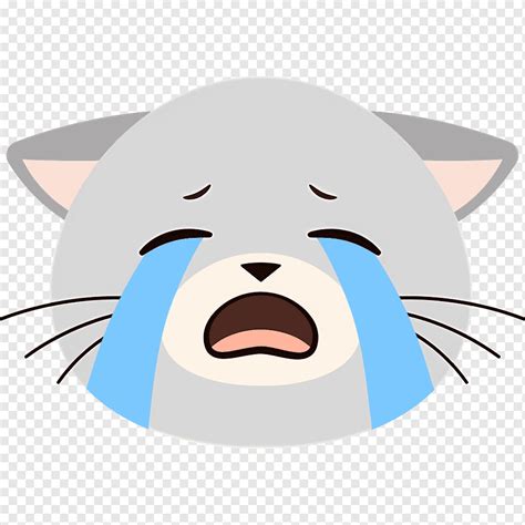 Crying Cat Emoticon