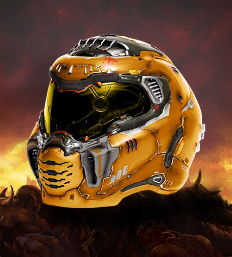 Doom Eternal Phobos Helmet Limited Run Games