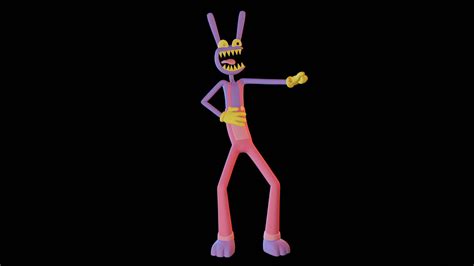 Jax The Amazing Digital Circus 3d Model Turbosquid 2428797