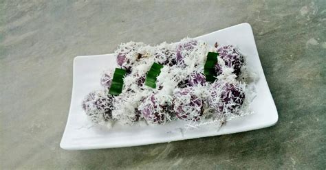 Resep Klepon Ubi Ungu Oleh Rahma Hasibuan Cookpad