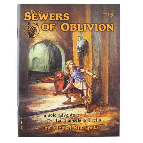 Tunnels And Trolls Solo Adventure 13 Deluxe Sewers Of Oblivion Fantasy