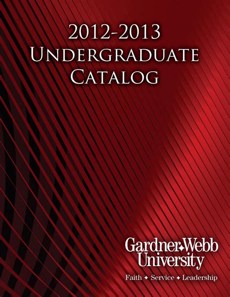 Gardner Webb Academic Calendar