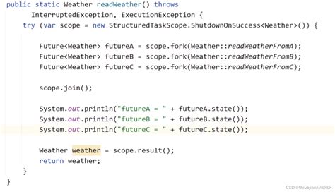 Java 新特性structured Concurrency Jep 453 Csdn博客