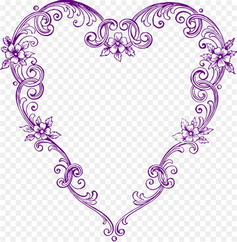 Purple Heart Clip Art Violet Purple Heart Annotations Background Png