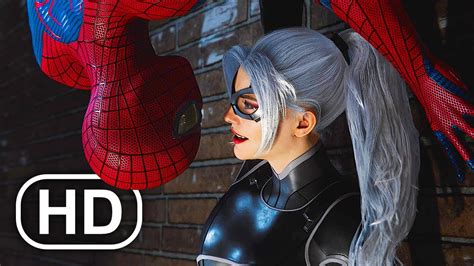 Black Cat And Spiderman Making Out