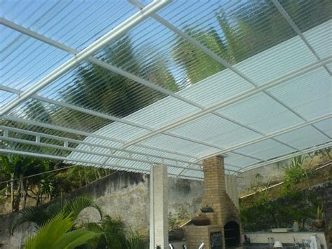 Techo Transparente Para Patio Idea Sala De Estar