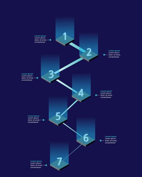 Premium Vector Step Number Chart Template For Infographic For