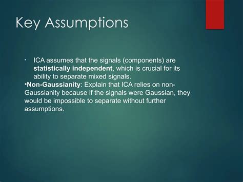 Independentcomponentanalysispresentationpptx