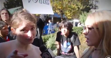 Conservative Reporter Hilariously Reveals What Really Goes Down At A Topless Trump Protest