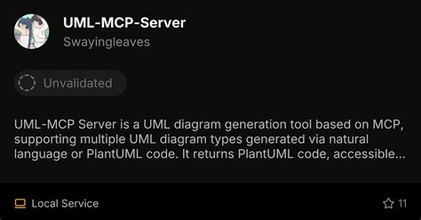 Uml Mcp Server Mcp Servers · Lobehub
