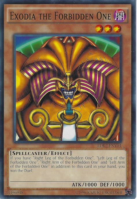 Exodia O Proibido Exodia The Forbidden One Yu Gi Oh MYP Cards