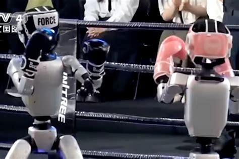 China Just Held The First Ever Humanoid Robot Fight Night