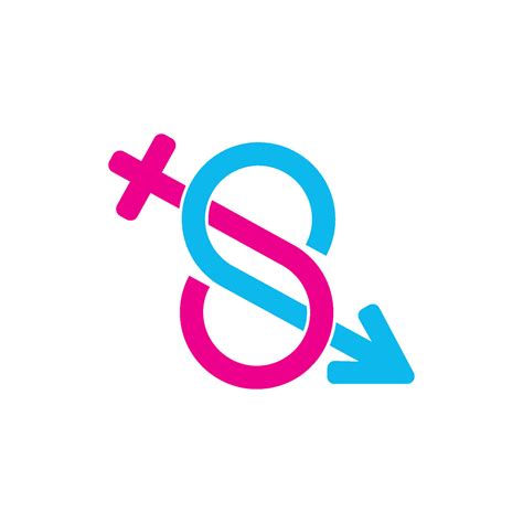 Gender Logo Icon Symbol Vector Design Template Illustration 33267930