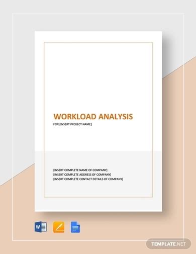 Workload Analysis Template