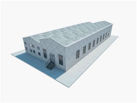 3d Factory Model Turbosquid 2118417