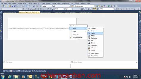 WPF Hướng dẫn tạo Report RDLC trong WPF C Căn Bản