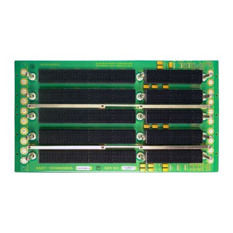 6u 5 Slot Openvpx Backplane Profile Bkp6 Dis05 11216 3 Elma Electronic