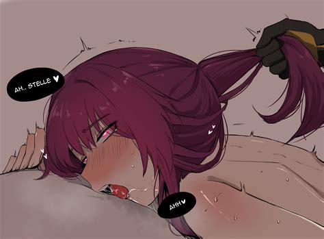 Trailblazer Stelle And Kafka Honkai And 1 More Drawn By Masoq