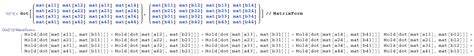 Matrix Why Does Mathematica Add Hold To The Result Of My User Defined Symbol Mathematica