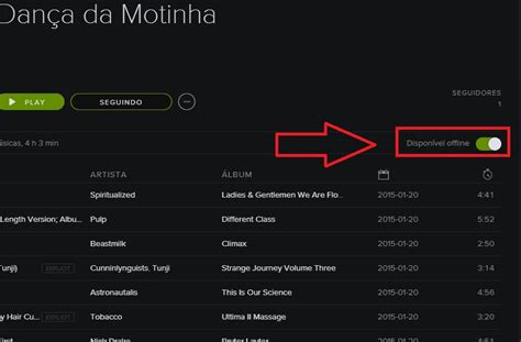 Spotify Como Escutar Música No Modo Offline Tecmundo