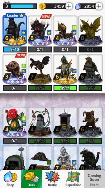 Godzilla Battle Line How To Create Battle Teams Touch Tap Play